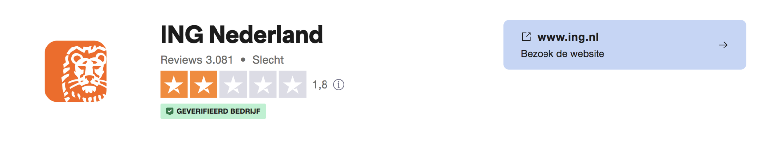 ING zakelijke rekening | Bekijk reviews, ervaringen én kosten